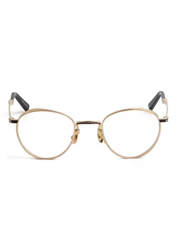 Matsuda M3164 Round Frame Glasses - Gold