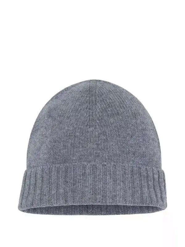 KUJTEN Ribbed Beanie - Grey