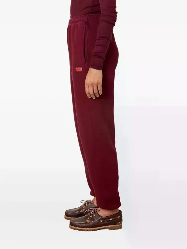 American Vintage Izubird Track Pants - Red