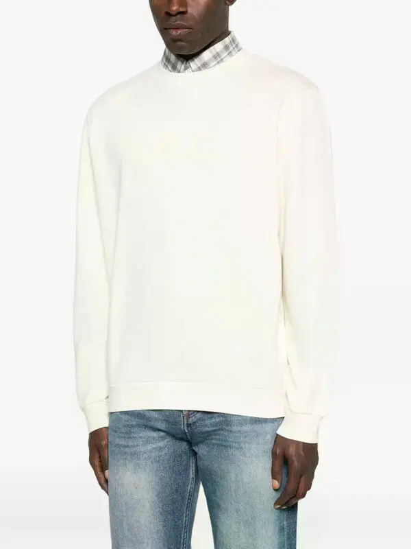 A.p.c. Logo Crew-neck Sweatshirt - Yellow