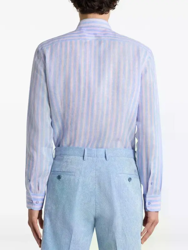 Etro Striped Linen Shirt