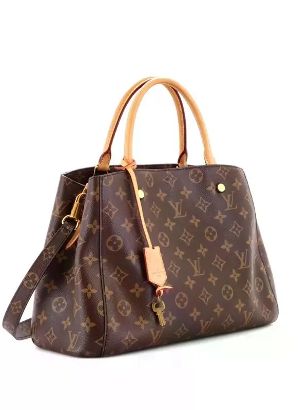 LOUIS VUITTON Montaigne Monogram Canvas Mm Tote Bag
