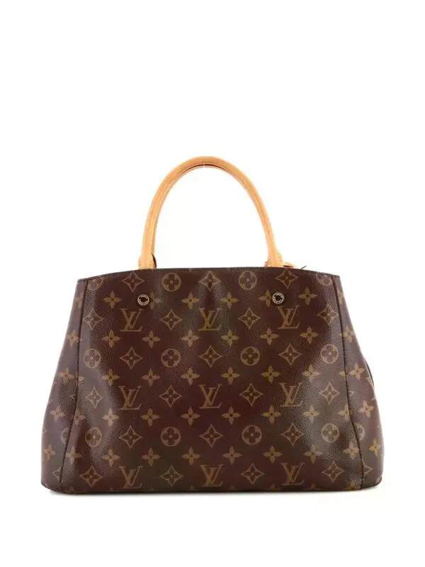 LOUIS VUITTON Montaigne Monogram Canvas Mm Tote Bag
