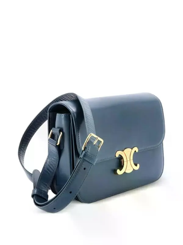 Celine Triomphe Shoulder Bag Smooth Calfskin Medium
