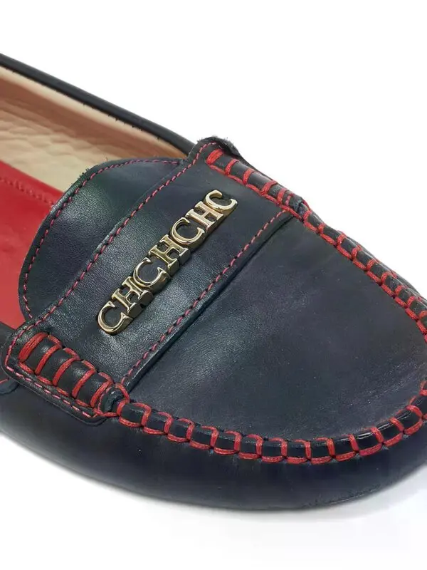 Carolina Herrera Leather Loafers