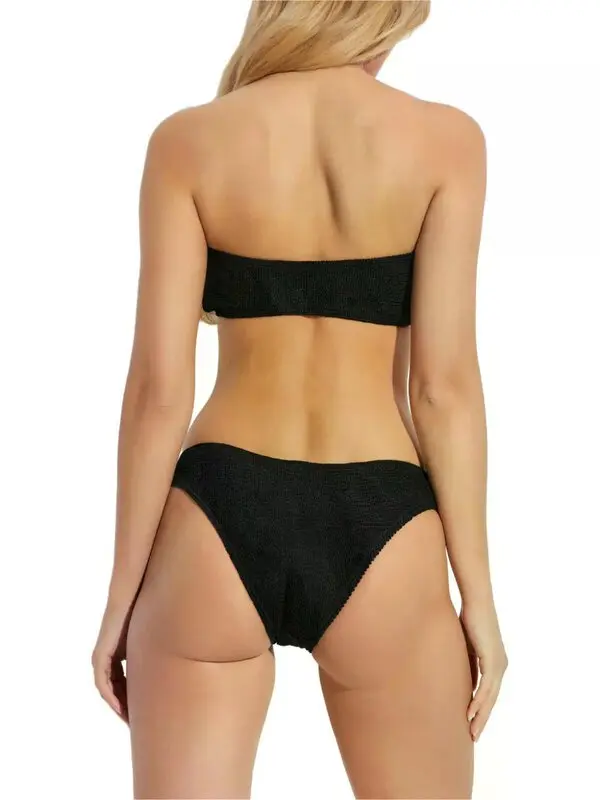 Bond Eye Blake Textured Bikini Top - Black