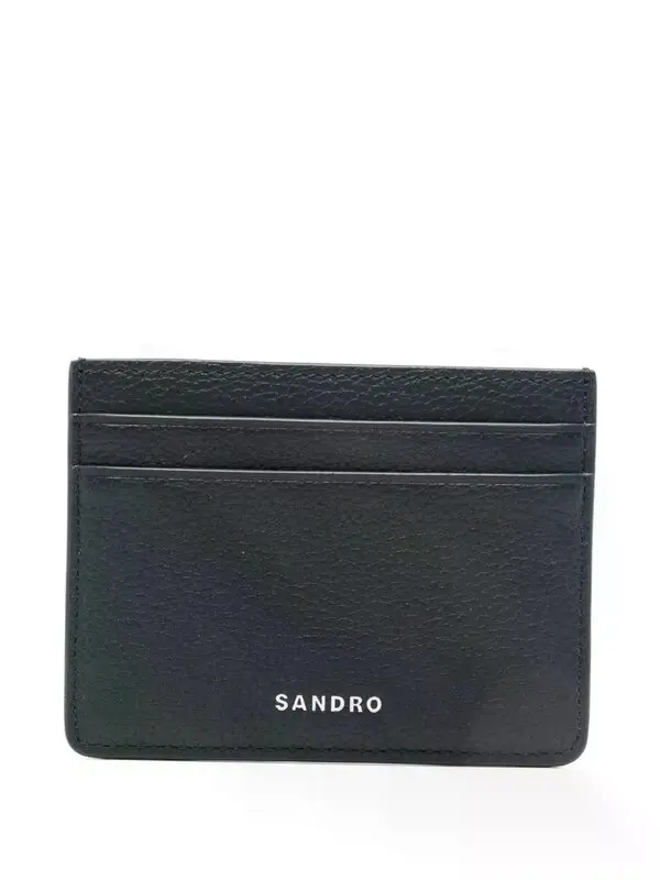 Sandro Leather Wallet - Blue