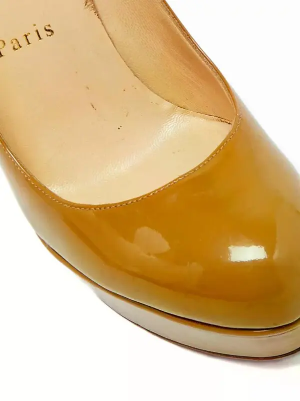 CHRISTIAN LOUBOUTIN Bianca Platform Pumps - Brown