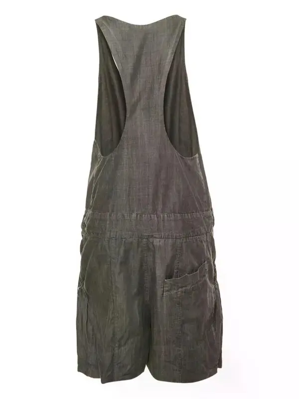 Chloé Button Waist-tie Dungaree