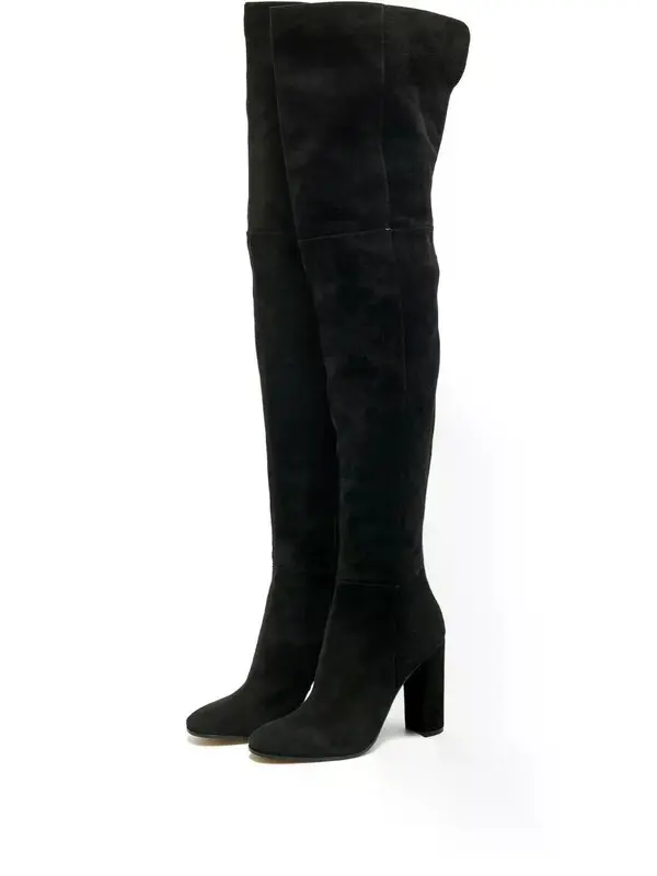 GIANVITO ROSSI Knee-high Suede Boots