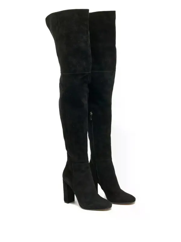 GIANVITO ROSSI Knee-high Suede Boots