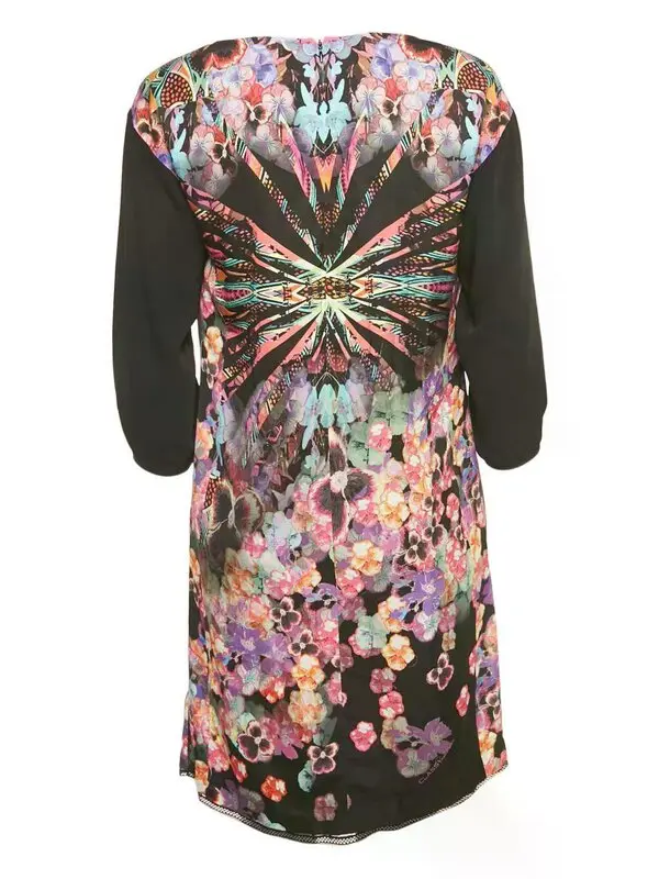 Roberto Cavalli Crepe Print Dress