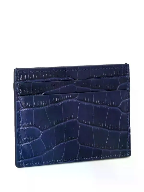TOM FORD Crocodile-effect Cardholder