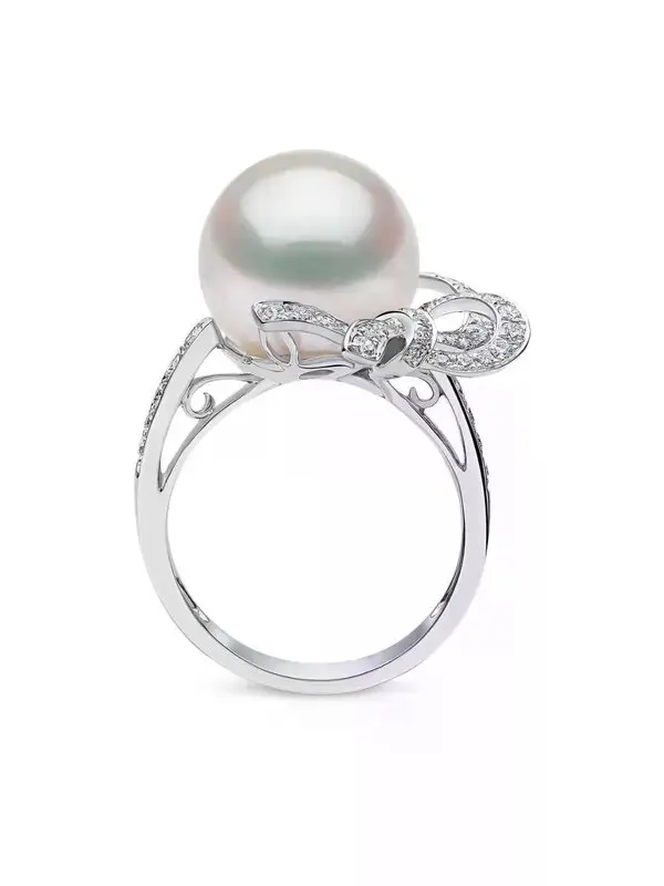 Yoko London Contessa South Sea Pearl And Diamond Ring