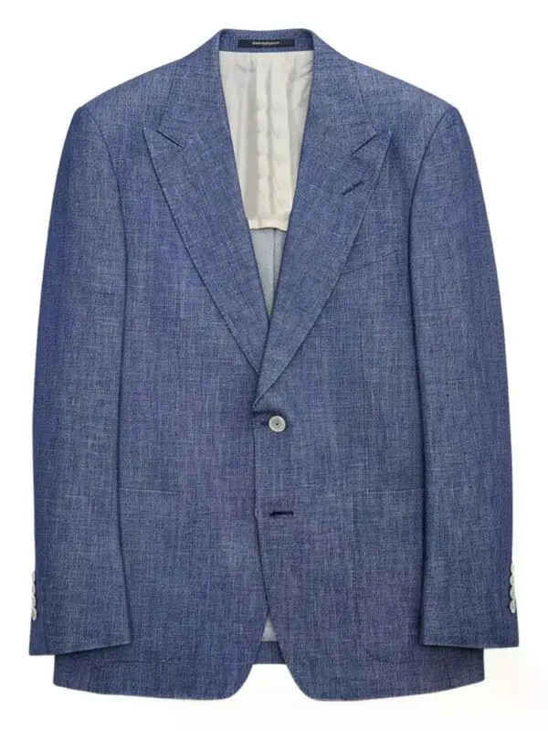 TOM FORD Peak-lapel Buttoned Blazer
