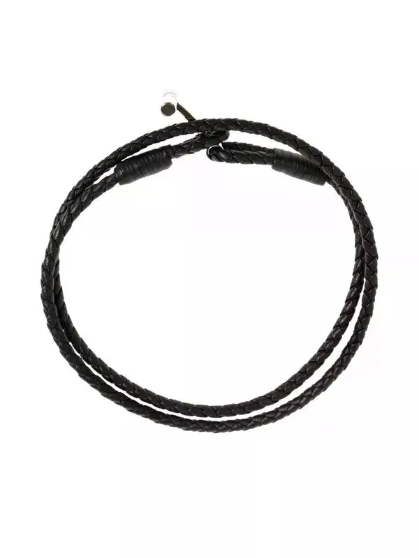 TOM FORD Braided Design T-bar Bracelet