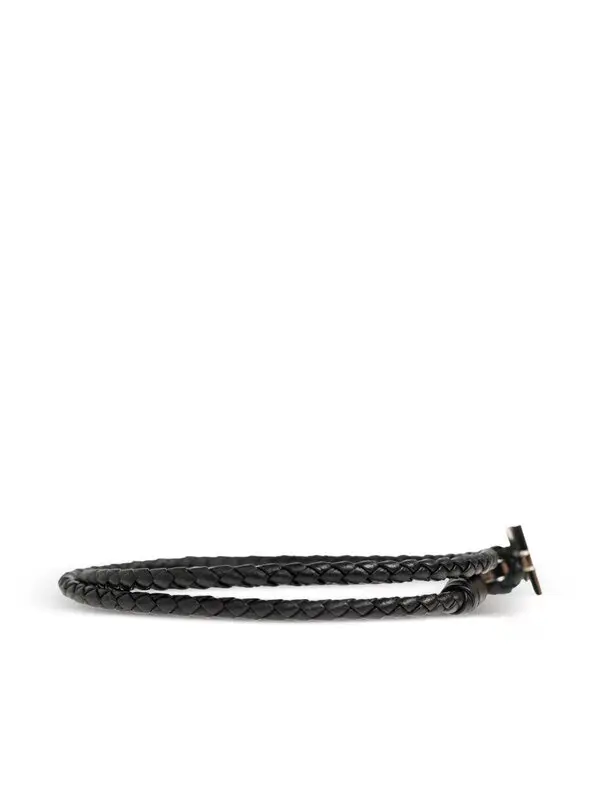TOM FORD Braided Design T-bar Bracelet