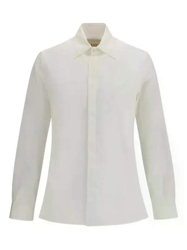 Valentino Garavani Long-sleeve Poplin Shirt - White
