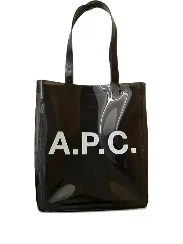 A.p.c. Logo Tote Bag - Grey