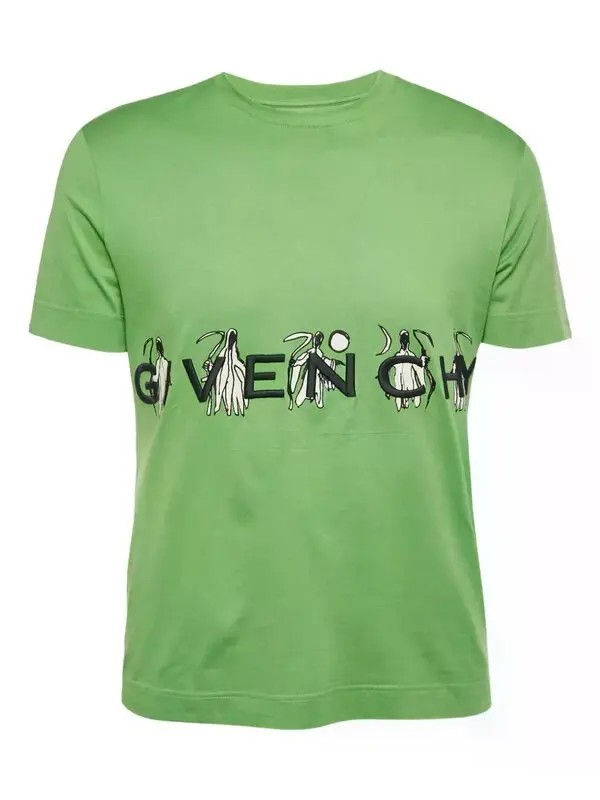 Givenchy Logo Embroidered T-shirt
