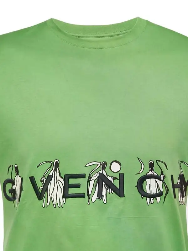 Givenchy Logo Embroidered T-shirt