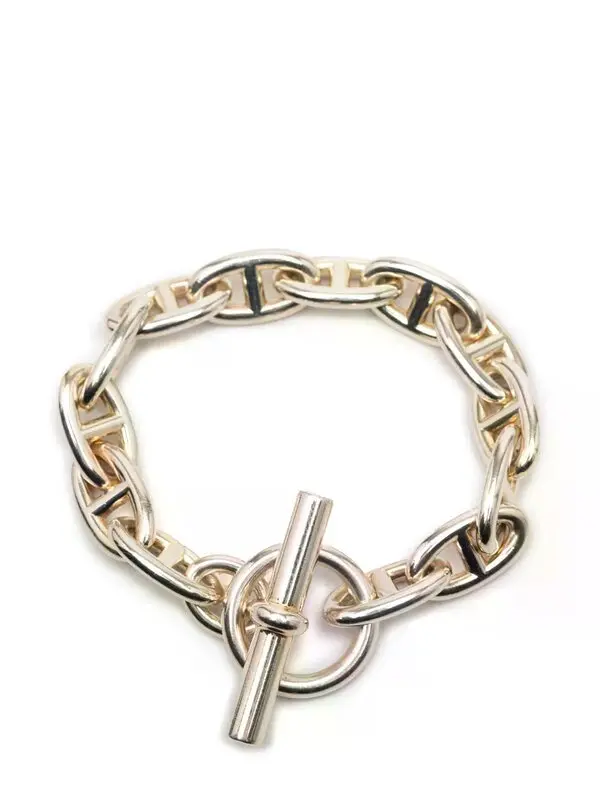 Hermès 2015-2025 Sterling Chaine D'ancre Bracelet - Silver