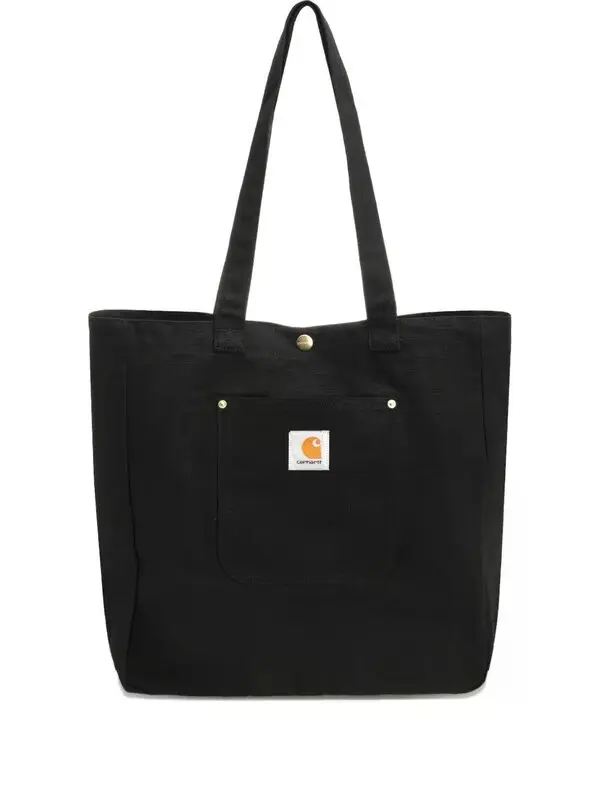 Carhartt Work In Progress Bay Canvas Tote Bag - Black