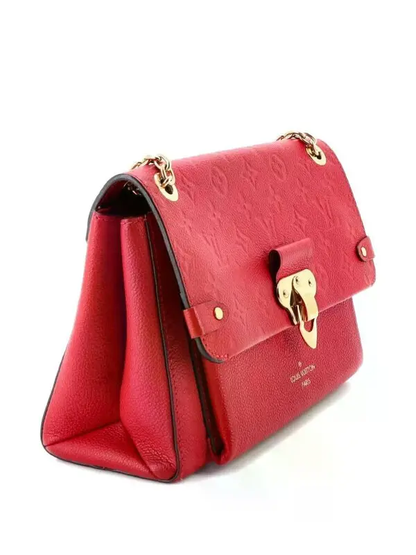 LOUIS VUITTON Vavin Pm Crossbody Bag Monogram Empreinte Leather - Red
