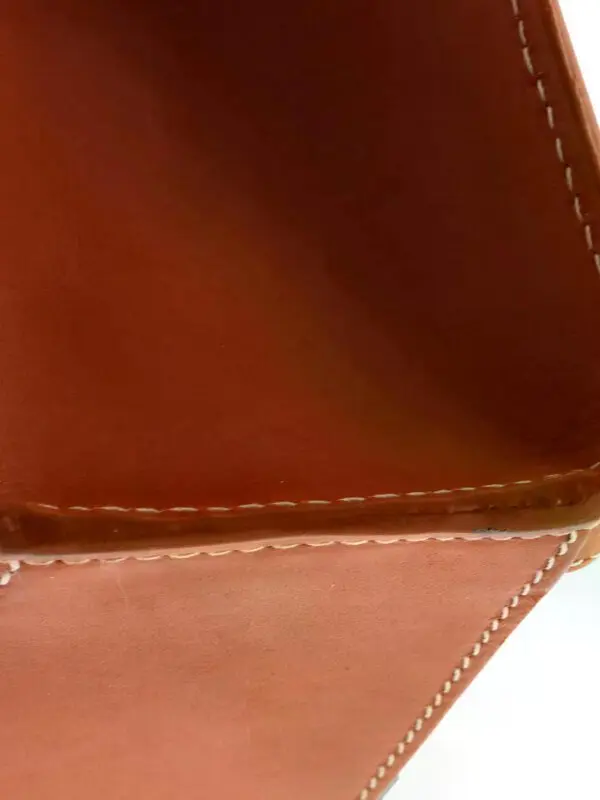Celine Vertical Cabas Canvas Large Tote Bag - Brown