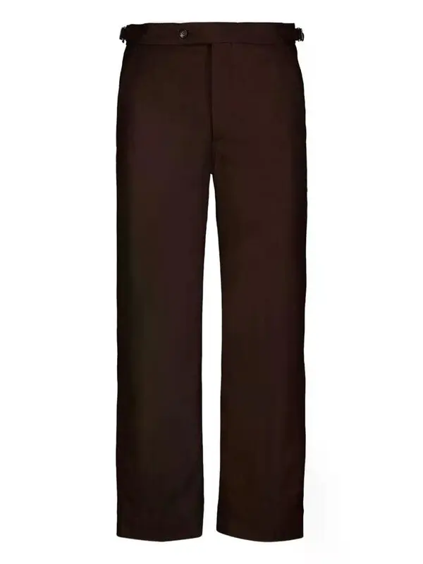 BODE Side-buckle Trousers - Brown