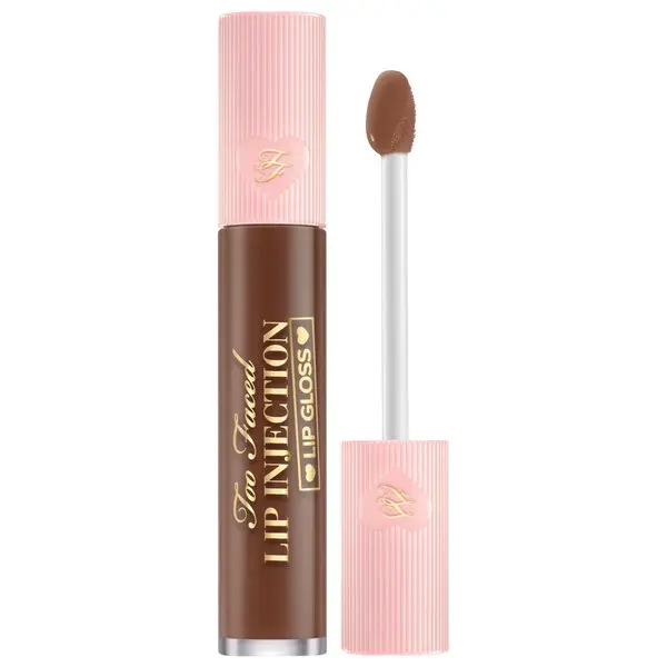 TOO FACED Lip Injection Cooling Instant Lip Plumper Gloss - Chocolate Cream Pie