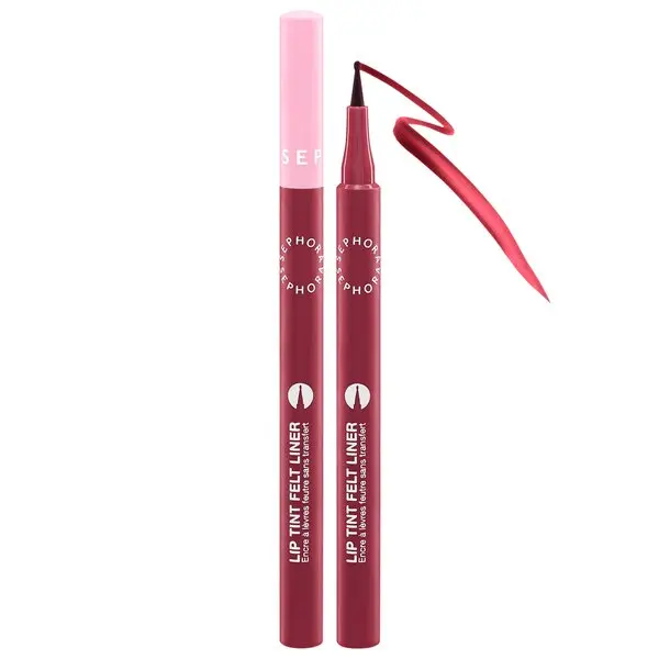 SEPHORA COLLECTION Lip Tint Felt Lip Stain & Liner - 06 Brownie Sketch