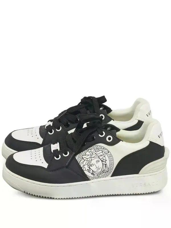 Versace Medusa Leather Sneakers