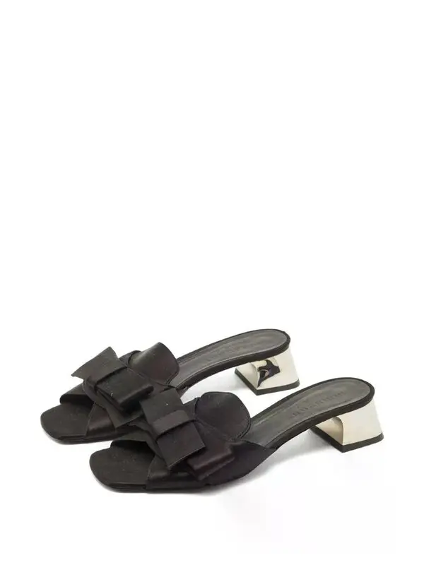 Burberry Bow-detail Sandals