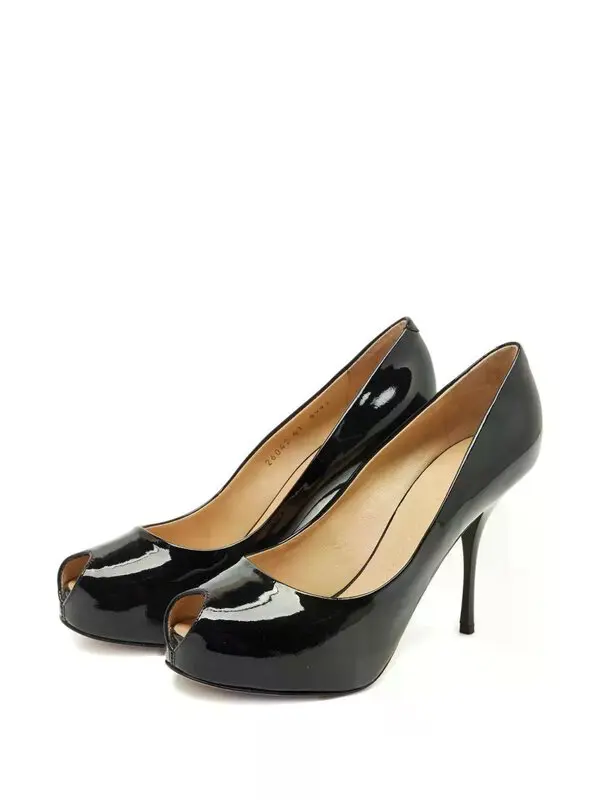 GIUSEPPE ZANOTTI Peep-toe Heeled Pumps