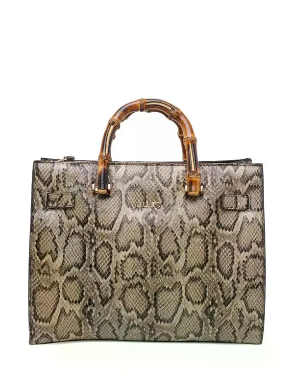 Liu Jo Python Print Tote Bag