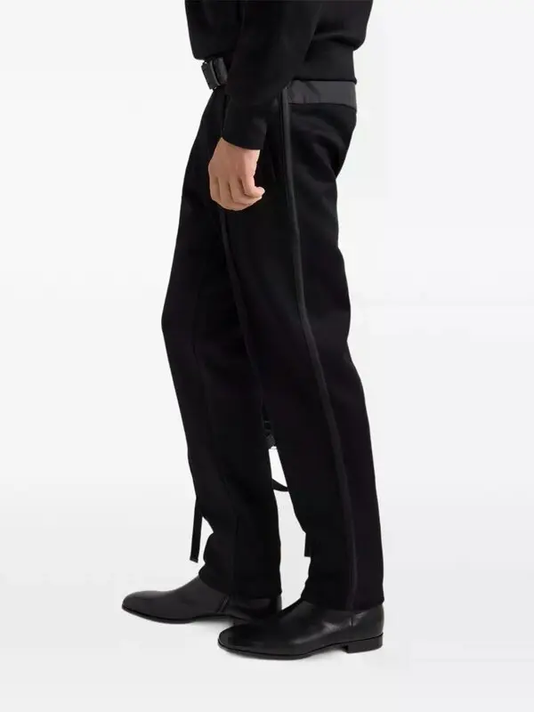 Prada Logo-plaque Trousers