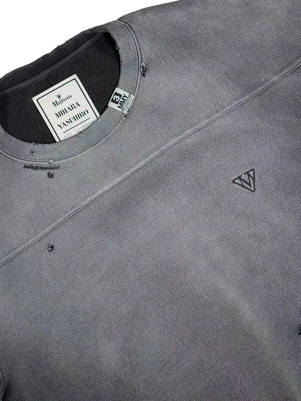 Mihara Yasuhiro Crew-neck Sweater - Grey