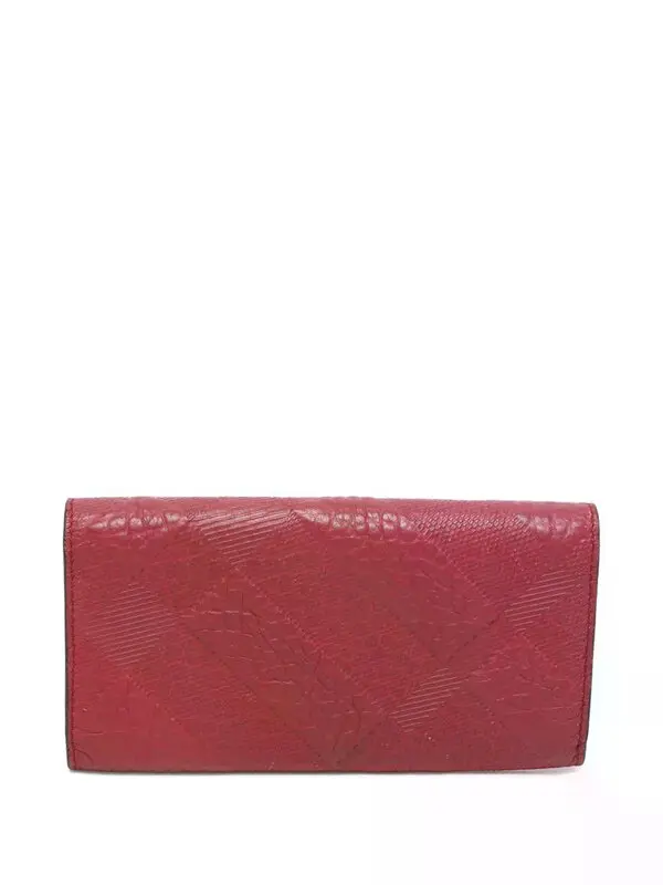 Burberry Embossed-leather Wallet