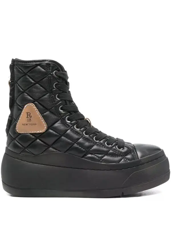 R13 Tall Kurt High-top Sneakers