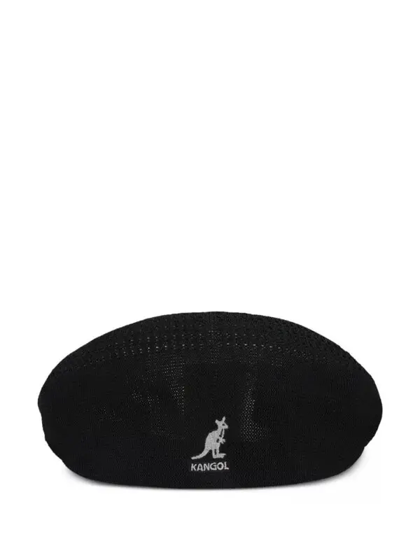KANGOL Knitted Scarf - Black