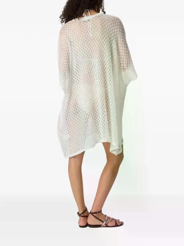 Missoni Raschel-knit V-neck Kaftan