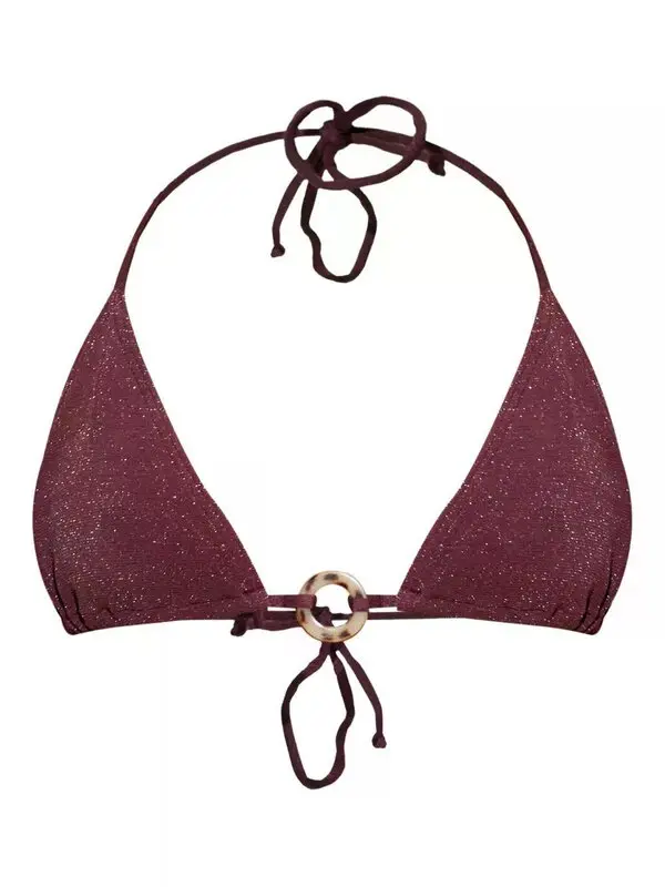 Bond Eye Ingrid Ring Bikini Top - Red