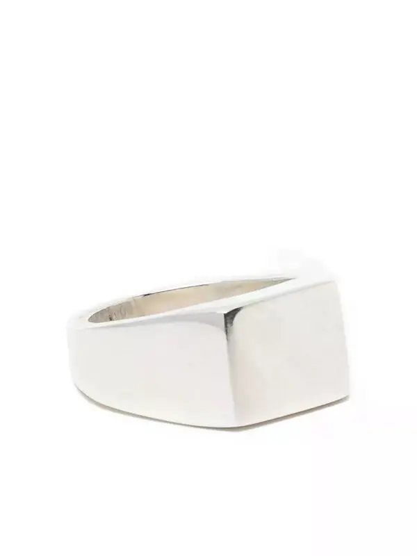 CC-STEDING Signet Band Ring - Silver