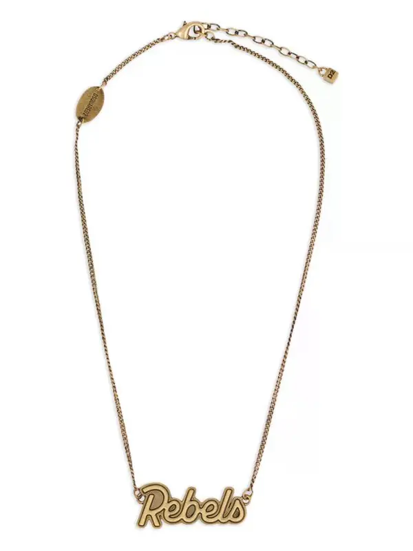 Dsquared2 Rebels Pendant Necklace - Gold