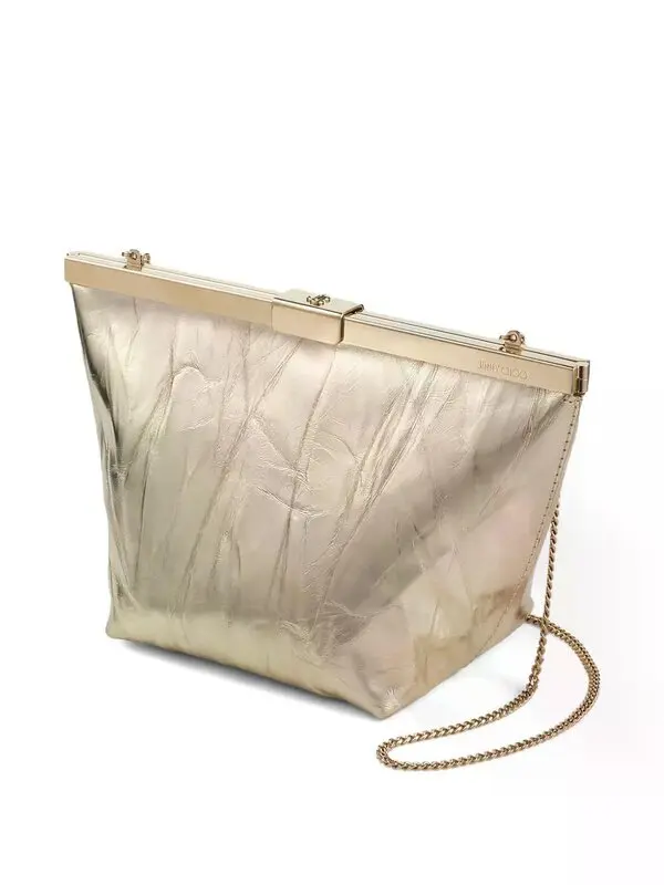 JIMMY CHOO Chain Clutch Bag - Gold