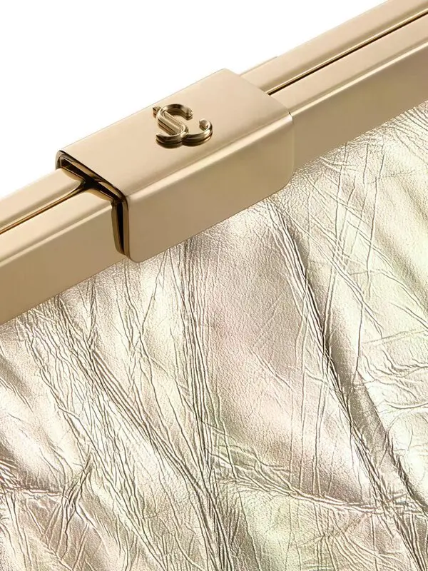 JIMMY CHOO Chain Clutch Bag - Gold