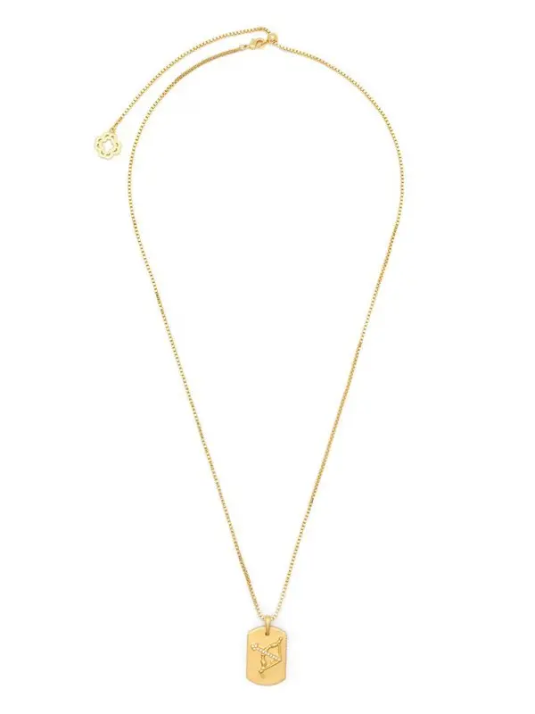 Maje Sagittarius Zodiac Necklace - Gold