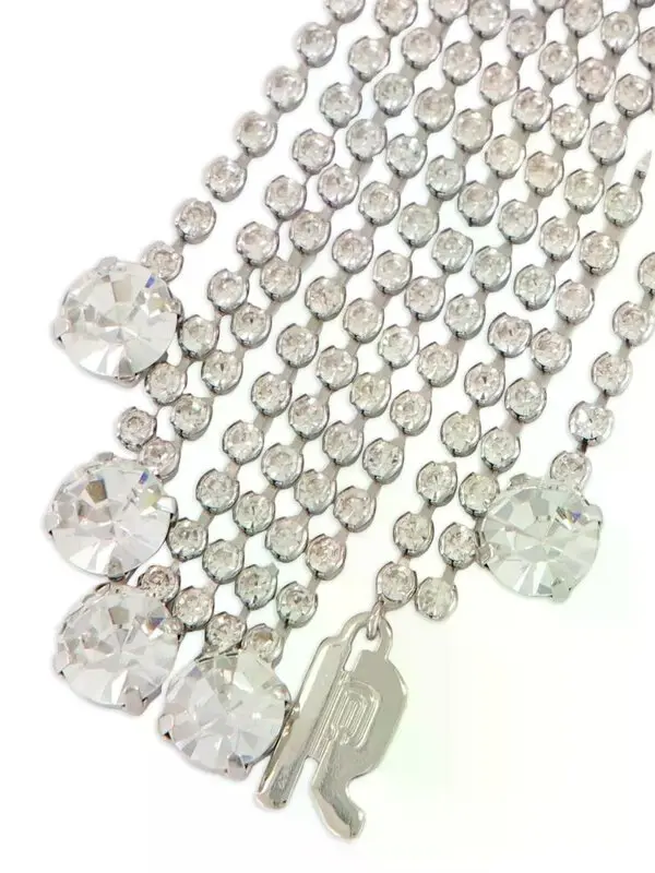 Rabanne Crystal-embellished Pin Charm