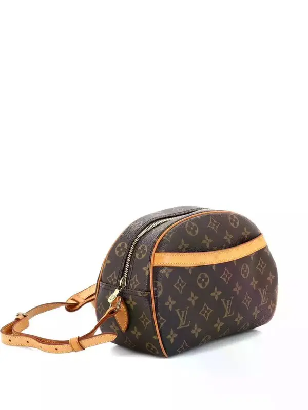 LOUIS VUITTON Blois Handbag Monogram Canvas Crossbody Bag